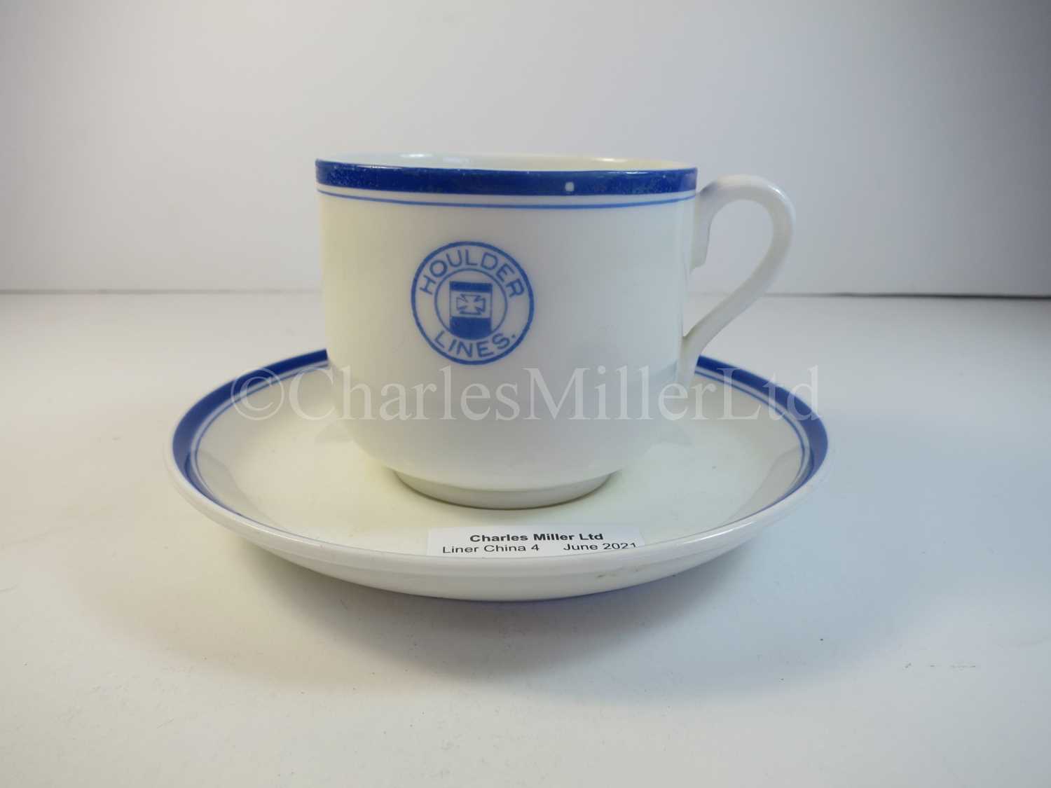 Lot 62 - A Houlder Lines coffee cup and saucer